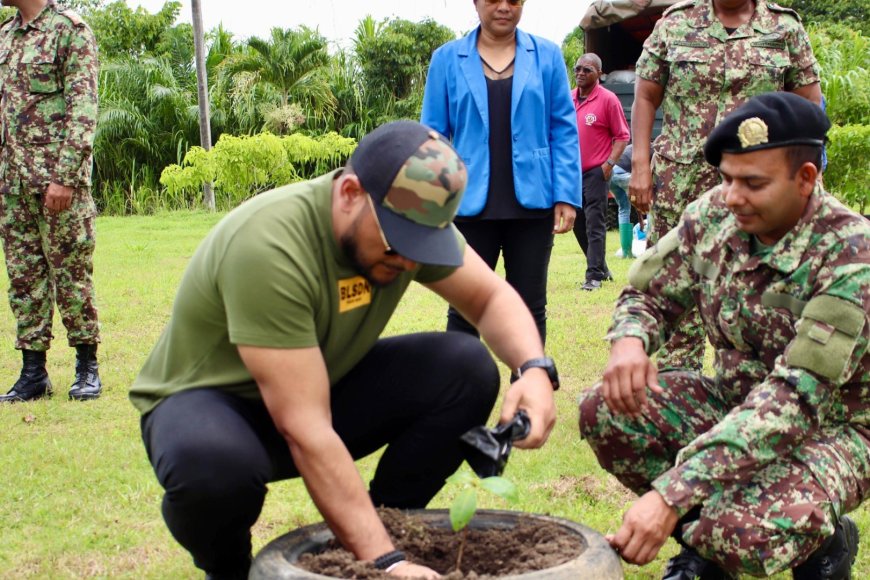 Ramsaran investeert fors in agrarisch bedrijf Defensie - Suriname Nieuws