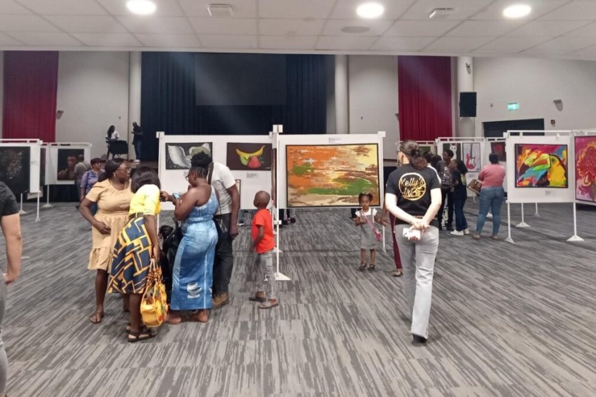 Jonge talenten schitteren op Kelly’s Art School Expo 2026 - Suriname Nieuws